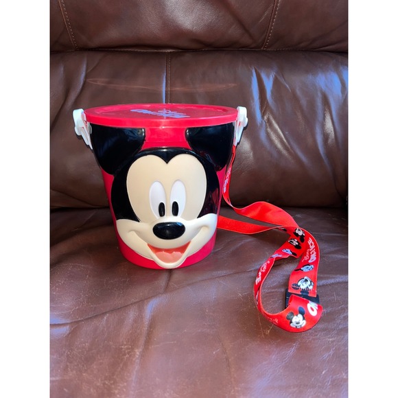 Disney | Accessories | Disney On Ice Mickey Mouse Red Bucket Bag With ...